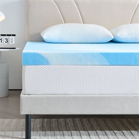 Gelbiy Mattress Topper 3 Twin Foam Mattress Topper Blue