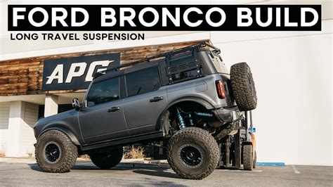 Ford Bronco Long Travel Kits 2022 Ford Bronco Ford Media Center