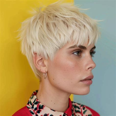 55 Freche und Pflegeleichte Fransige Kurzhaarfrisuren für Frauen