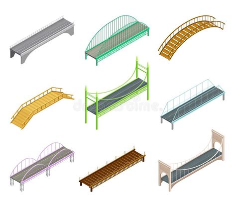 Bridge Isometric Stock Illustrations 3 139 Bridge Isometric Stock