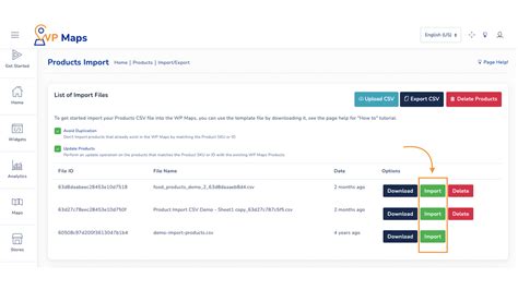 Export Import Products Data In CSV Format With WP Maps