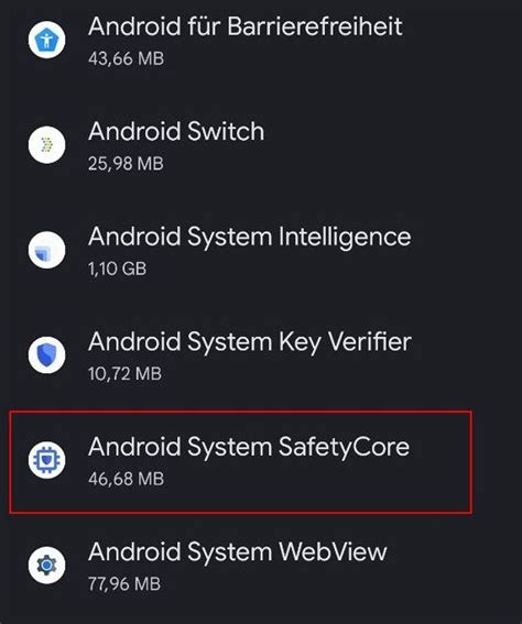 Android System Safetycore Plötzlich Installiert Was Soll Diese App