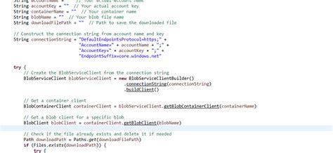 troubleshooting azure blob access issues in groovy script katalon