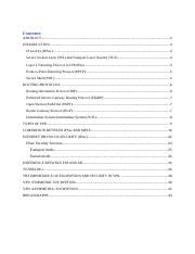 Secure Connection With Ipsec Vpn Docx Contents Abstract Introduction Ip Security Ipsec
