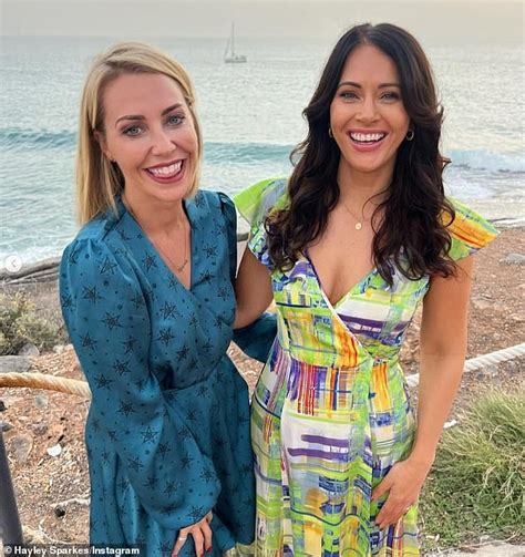 Laura Hamilton Puts On A Very Busty Display While Hayley Sparkes