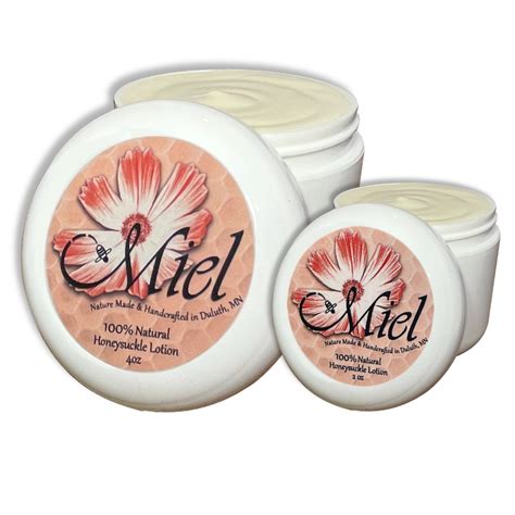 Honeysuckle Beeswax Lotion Miel Duluth
