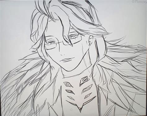 Fanart I Drew Of Pantalone Genshin Impact Hoyolab