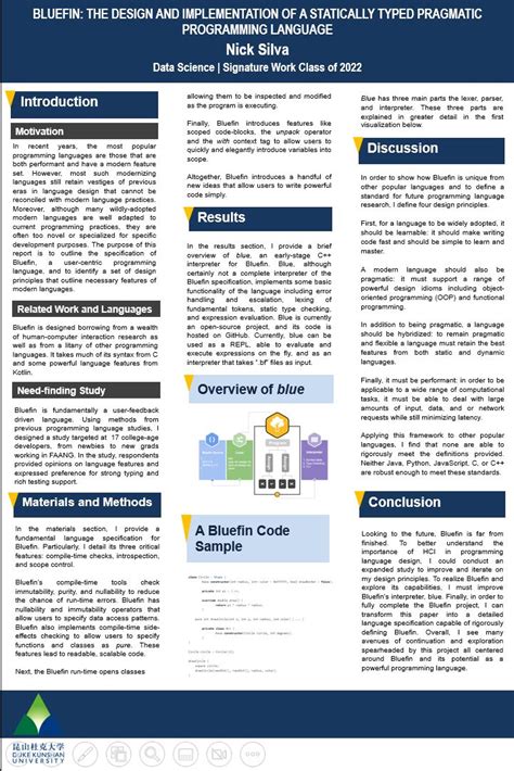Bluefin The Design And Implementation Of A Statically Typed Pragmatic