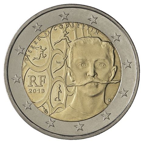 Euro France Pierre De Coubertin Eurocollection Shop
