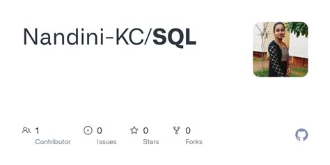 Github Nandini Kcsql