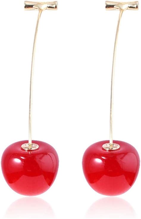Cherry Earrings Kakyoin Drop Earrings Best Ts For Women And