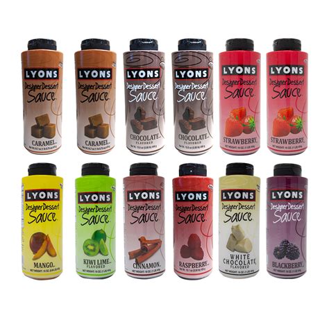 Assorted Pack Of Dessert Sauces Lyons Store