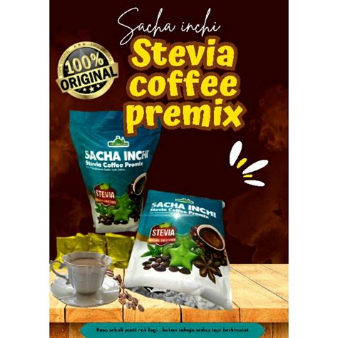 Kopi Sacha Inchi Stevia Coffee Premix Shopee Malaysia