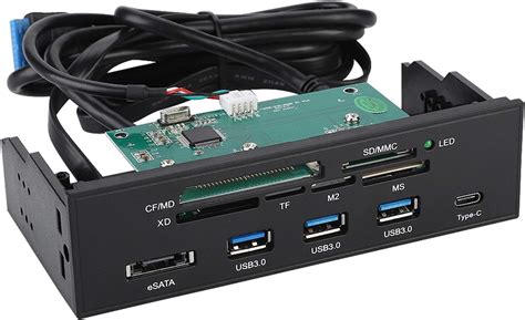 Lettore Di Schede Interno Per Pc Supporta Sd Ms Xd Cf Tf Card Per Computer Usb 20 Da 35