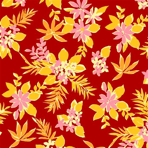 Abstract Floral Colour Vector Pattern Design Suitable For Fashion And Abstract Floral Colour Vector Pattern Design Suitable For Fashion And