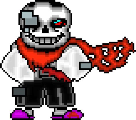 Determined Aftertale Sans Pixel Art Maker