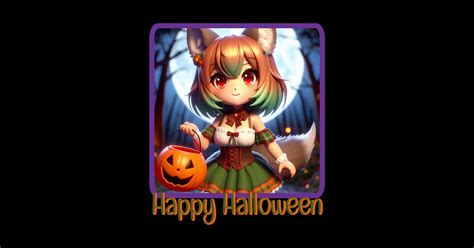 Chibi Werewolf Girl Chibi Sticker Teepublic