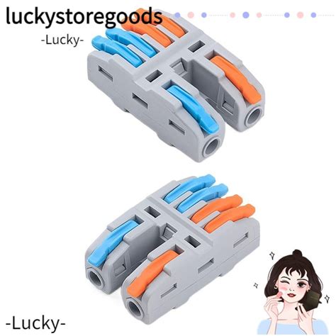 Lucky Quick Terminal Block Mini Universal Compact Wire Connector Docking Compact Splice