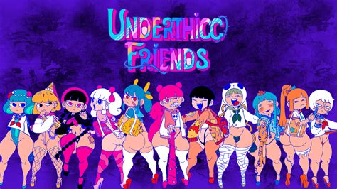 Rule 34 Background Bada Underfity Bat Black Hair Blonde Hair Blue Hair Connie Underfity