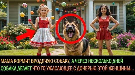 😭 МАМА КОРМИТ БРОДЯЧУЮ СОБАКУ А ЧЕРЕЗ НЕСКОЛЬКО ДНЕЙ ОНА ДЕЛАЕТ НЕЧТО УЖАСНОЕ С ДОЧЕРЬЮ ЖЕНЩИНЫ