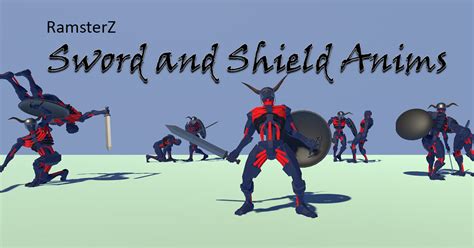 Sword And Shield Animations 3d Animations Unity Asset Store