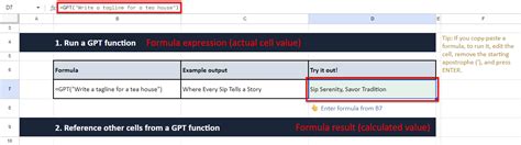Start Using Gpt Functions In Sheets Gpt For Work Documentation
