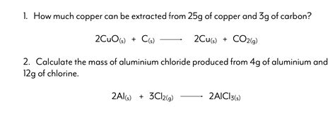 Limiting Reactant Problems Crunch Chemistry