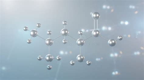 Leucine Molecular Structure 3d Model Molecule Essential Amino Acid