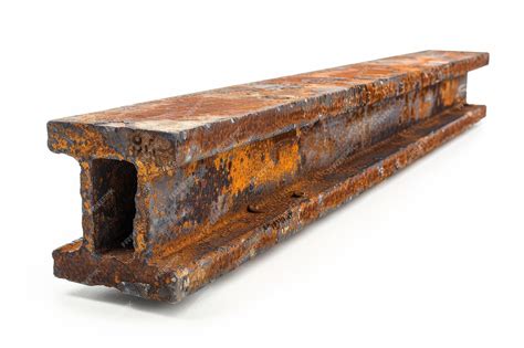 Premium Photo Old Rusted Metal Beam A Weathered Rusted Metal Beam