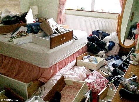 Warwickshire Thieves Ransack Couples Home Daily Mail Online