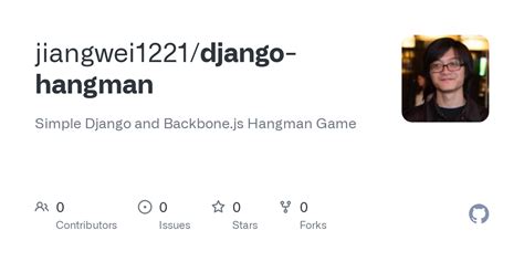 Github Jiangwei Django Hangman Simple Django And Backbone Js