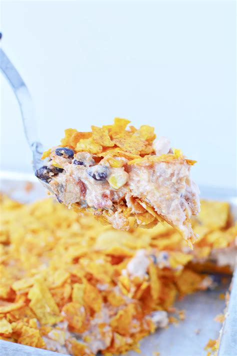 Mexican Chicken Casserole With Doritos The Rebel Chick