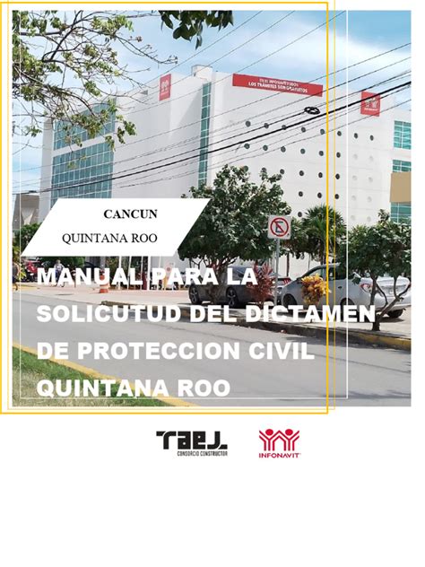 Guía Para Solicitar Dictamen Protección Civil Pdf Defensa Civil