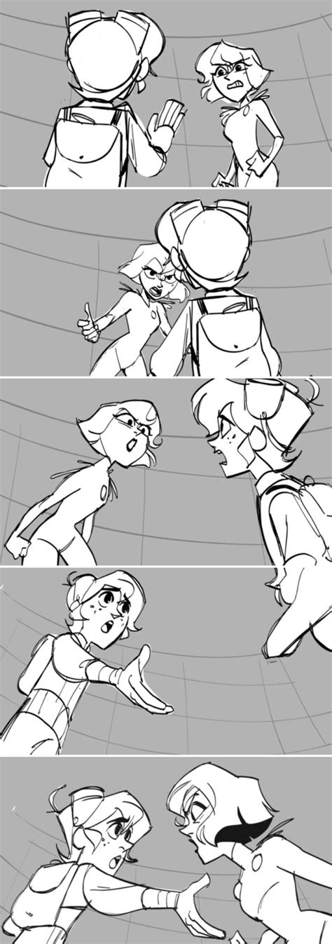 Varian And Moonsandra Storyboard Examples Storyboard Drawing
