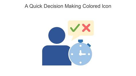 a quick decision making colored icon in powerpoint pptx png and