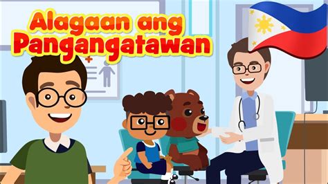 Alagaan Ang Pangangatawan Flexy Bear Original Awiting Pambata Nursery