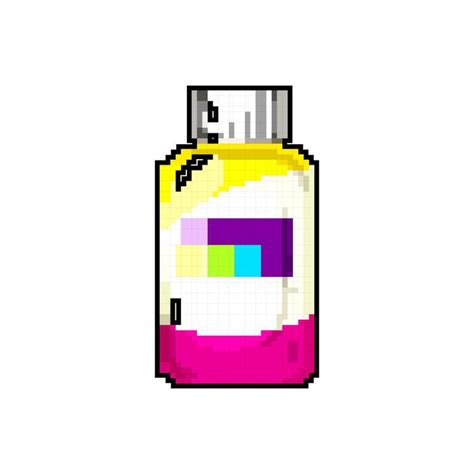 Pixel Bottle Vector Art Icons And Graphics For Free Download