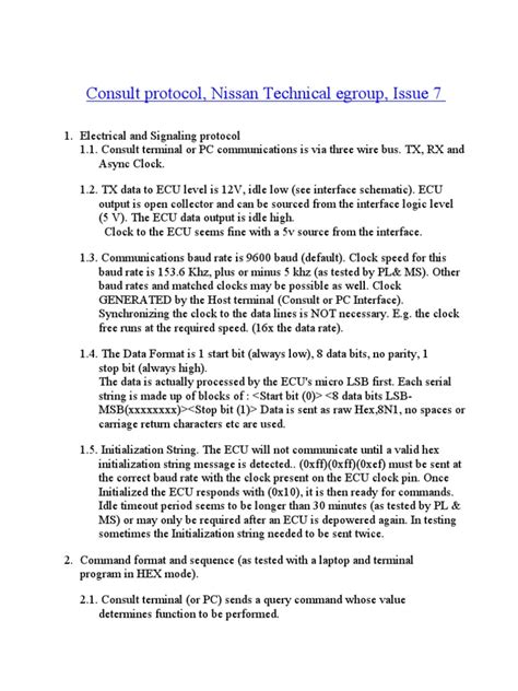 consult protocol and commands issue 7 pdf computer architecture