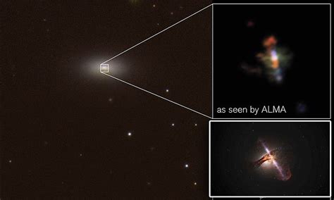 Supermassive Black Hole Spotted Rapidly Increasing In Size As It