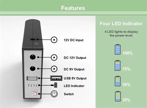 WGP Mini DC UPS For WiFi Router Onu Gadget Studio BD