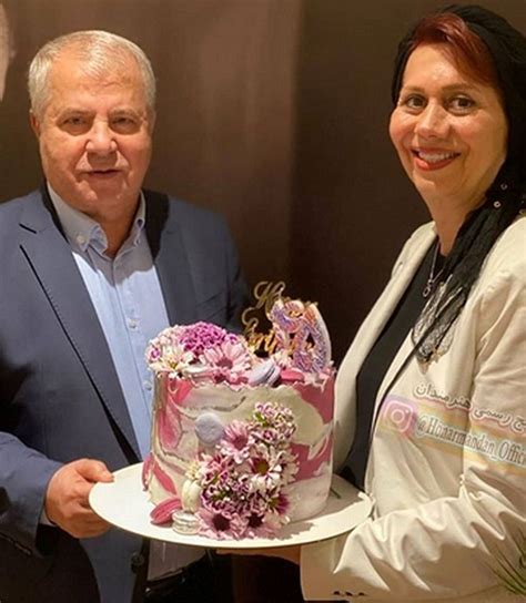 عکسی از همسر علی پروین، اسطوره پرسپولیس