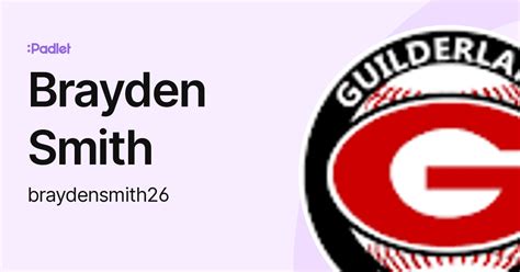 Brayden Smith Braydensmith26 Profile Padlet