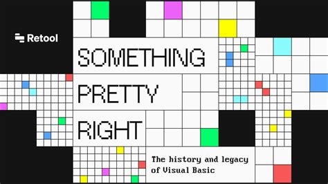 Something Pretty Right A History Of Visual Basic Rvisualbasic