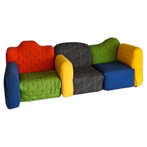 Sunset In New York Vintage Sofa By Gaetano Pesce Italy 1980s At 1stdibs