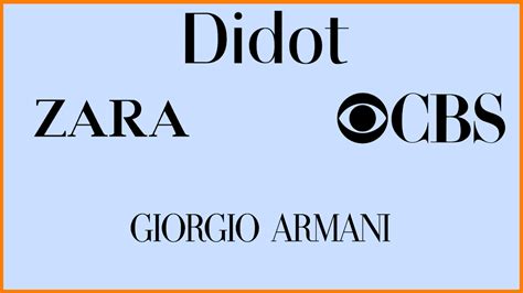 Didot Logo