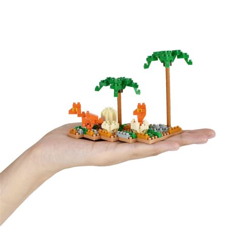 Hatching Tyrannosaurus Rex Nbc Nanoblock Miniature Series