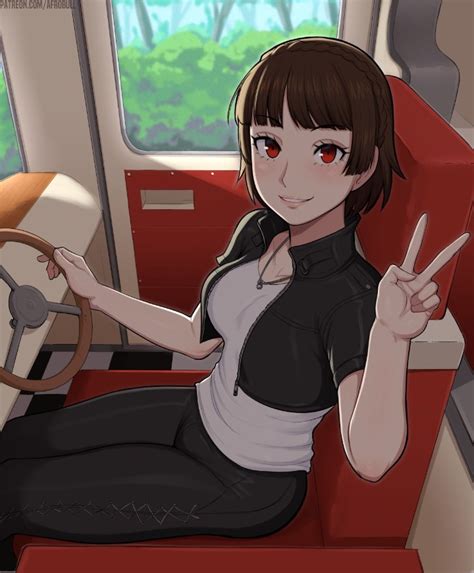 Rule 34 XYZ Atlus Persona Persona 5 Makoto Niijima Afrobull