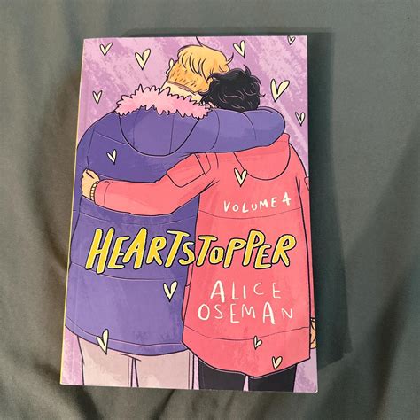 Heartstopper Graphic Novel Volume 4 By Alice Oseman Depop