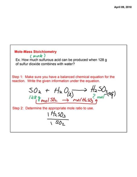 Gr11 Apr9 Mole Mass Calculation Pdf Worksheets Library