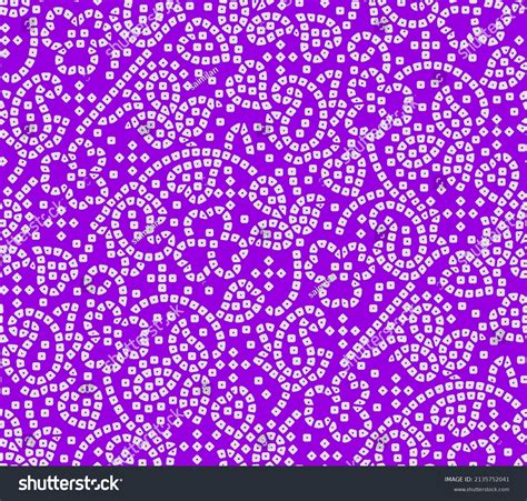 Bandhani Allover Design Pattern Images Stock Illustration 2135752041